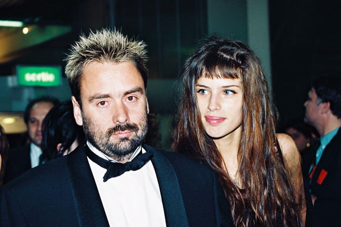 French filmmaker Maïwenn and director Luc Besson started dating in 1991 ...