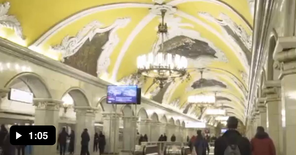The Moscow Metro has such beautiful stations and architecture that it ...
