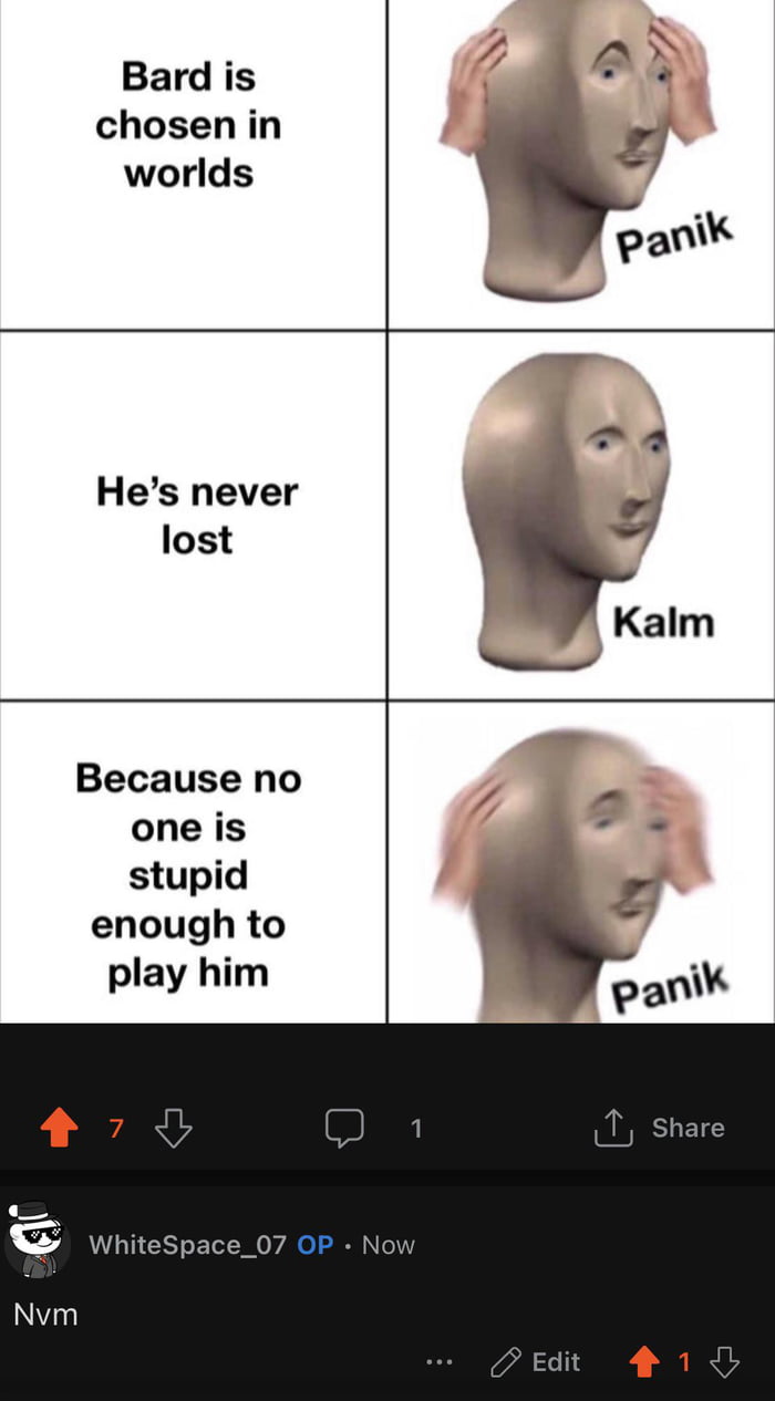 Bard moment - 9GAG