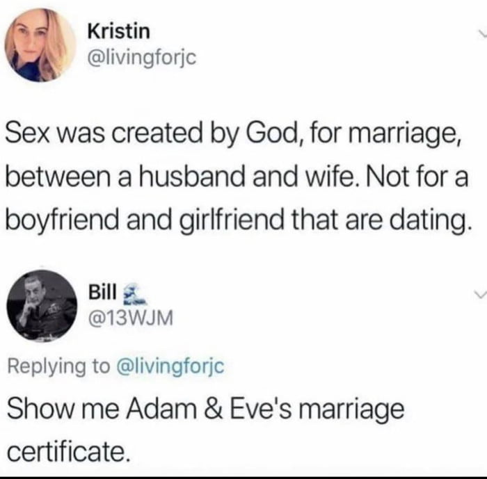 Adam And Eve Shouldnt Have Had Sex 9gag 