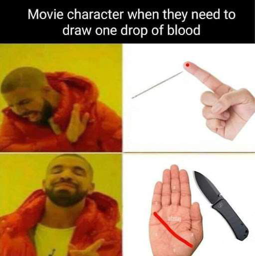 Its more dramatic i guess - 9GAG