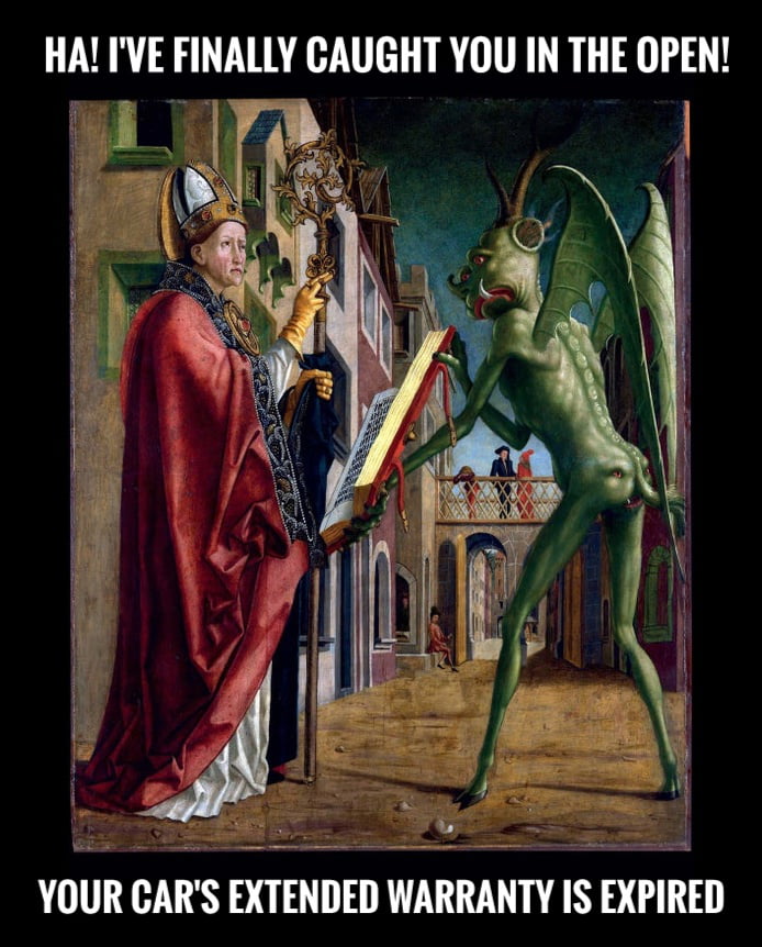 Caught by the devil himself - 9GAG