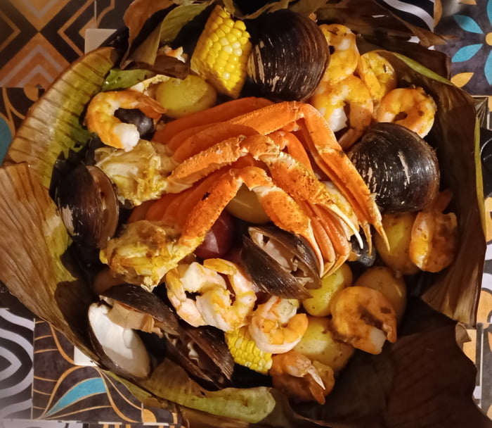 Seafood Bake - 9GAG