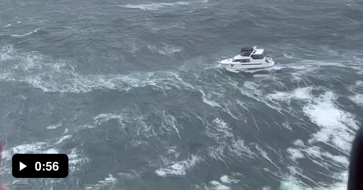 The boat thief was rescued - 9GAG