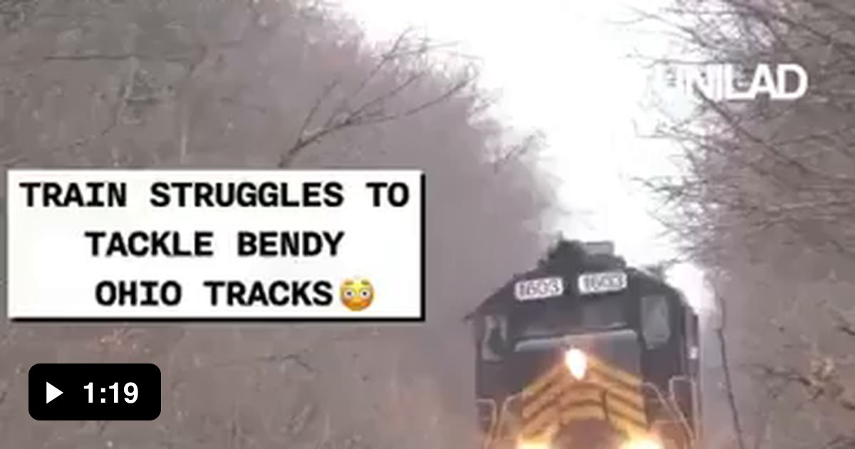 The state of Ohio railway tracks - 9GAG