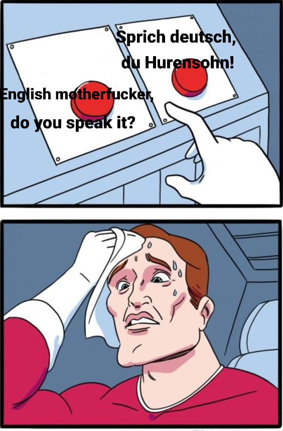 A (german) reaction meme for french or other language posts - 9GAG