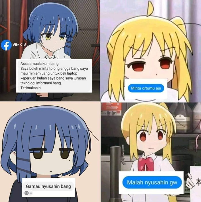 Pinjem dulu seratussss - 9GAG