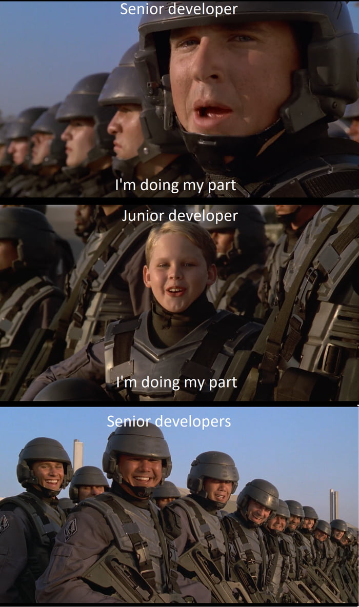 When you work as junior developer - 9GAG