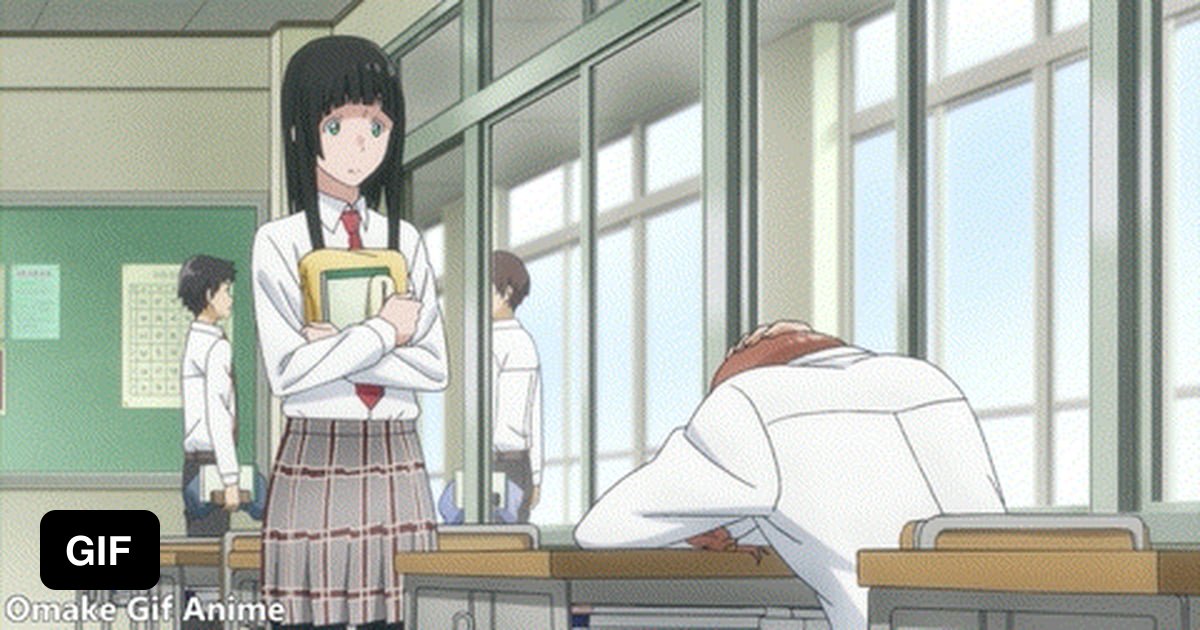 A sucker for long hair [Flying Witch] - 9GAG