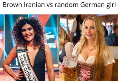 Miss Germany 2024 vs random German girl. What have you done, Germany? - 9GAG