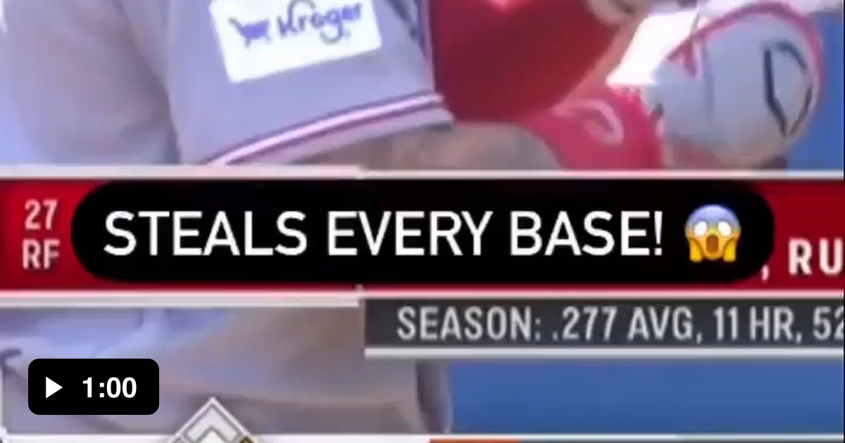 Steals every base - 9GAG