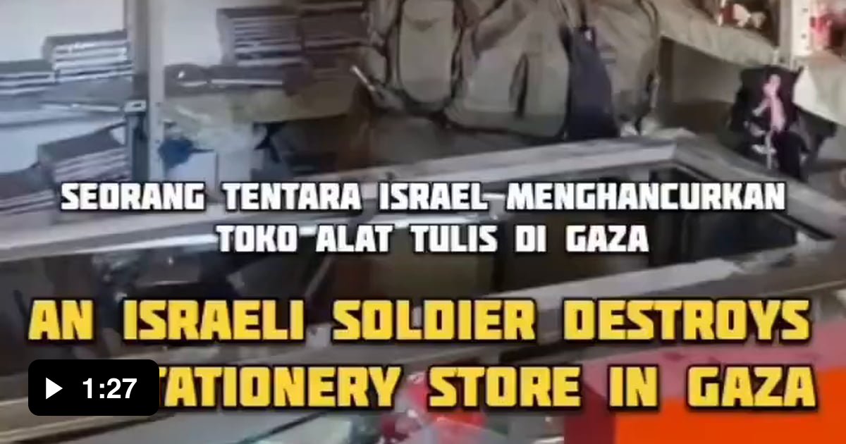 This is what IDF losers doing in Gaza - 9GAG