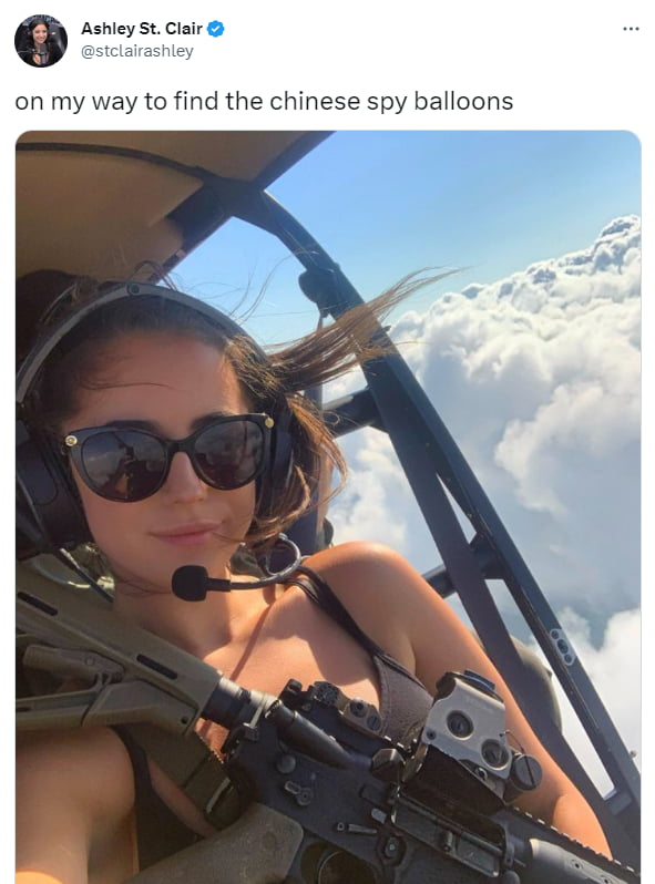 Hunting the Chinese spy balloon - 9GAG