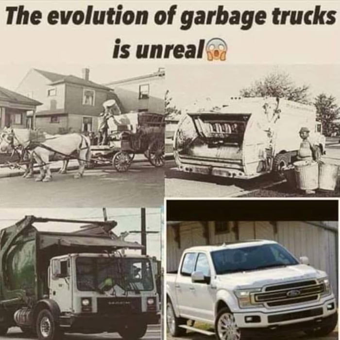 Real garbage trucks.. - 9GAG