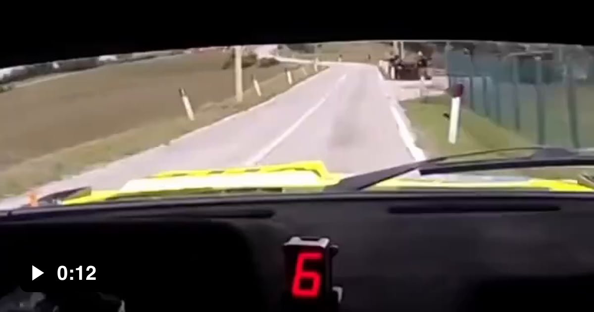 Rally drivers are on another level - 9GAG