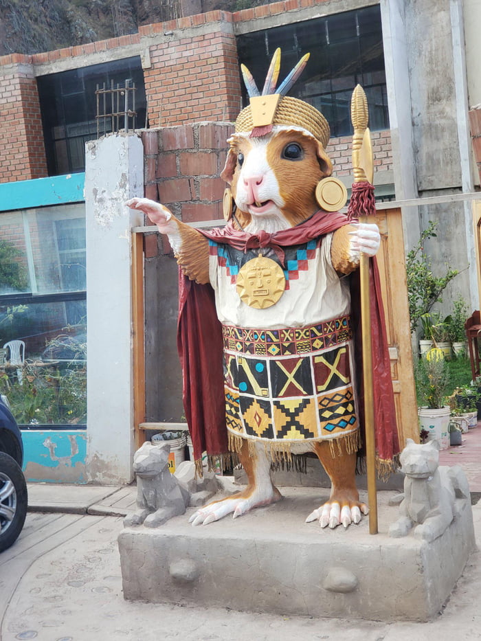 The giant Incan hamster the god of hamsters - 9GAG