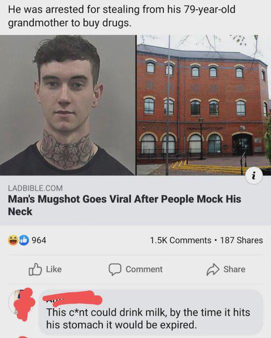 That neck is crazyy - 9GAG