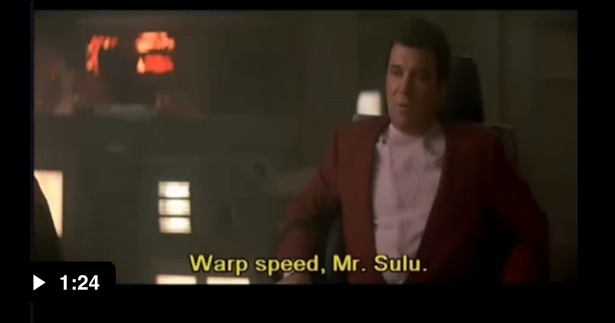 Warp speed - 9GAG