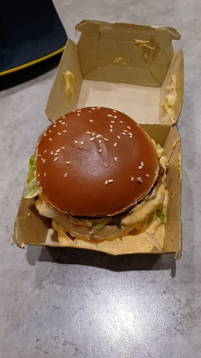 "extra Big Mac sauce" - 9GAG