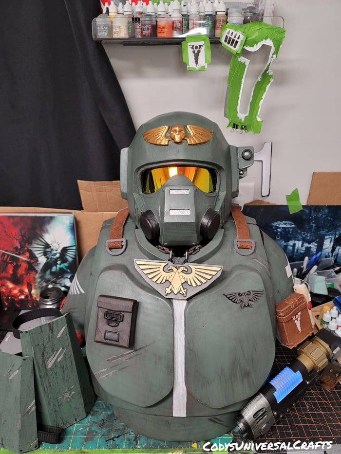 FINALLY FINISHED! READY TO FIGHT FOR THE IMPERIUM OF MAN! - 9GAG