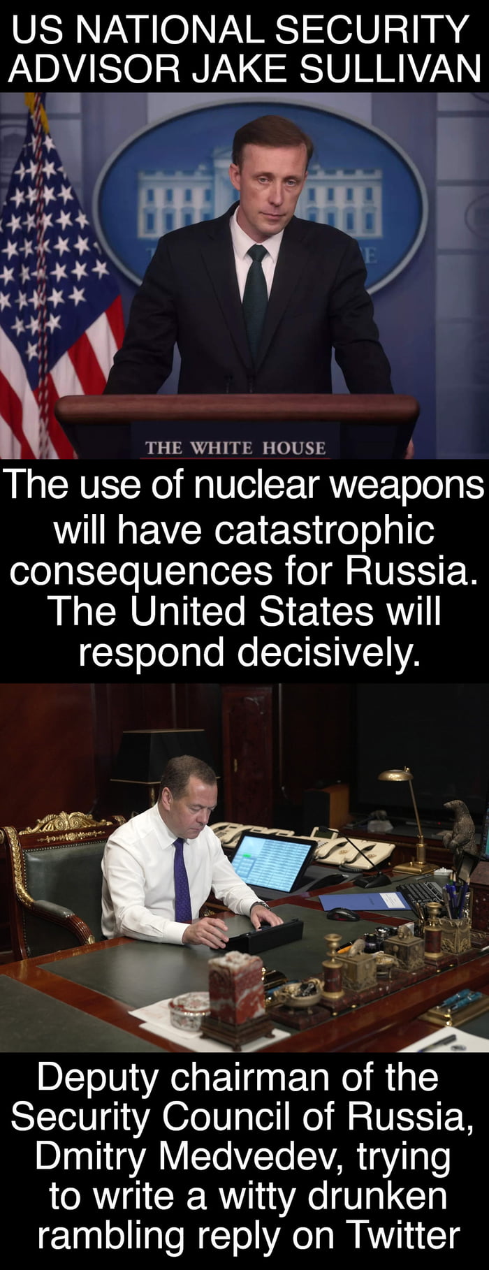 The reason for seemingly drunken ramblings of former Russian president ...