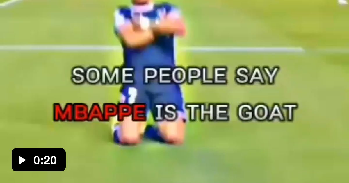 The real GOAT... - 9GAG