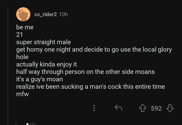 Super straight male - 9GAG