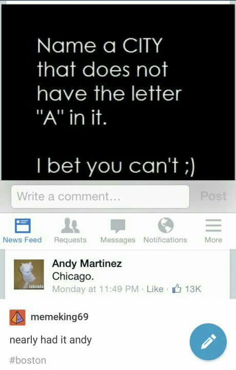 So close Andy - 9GAG