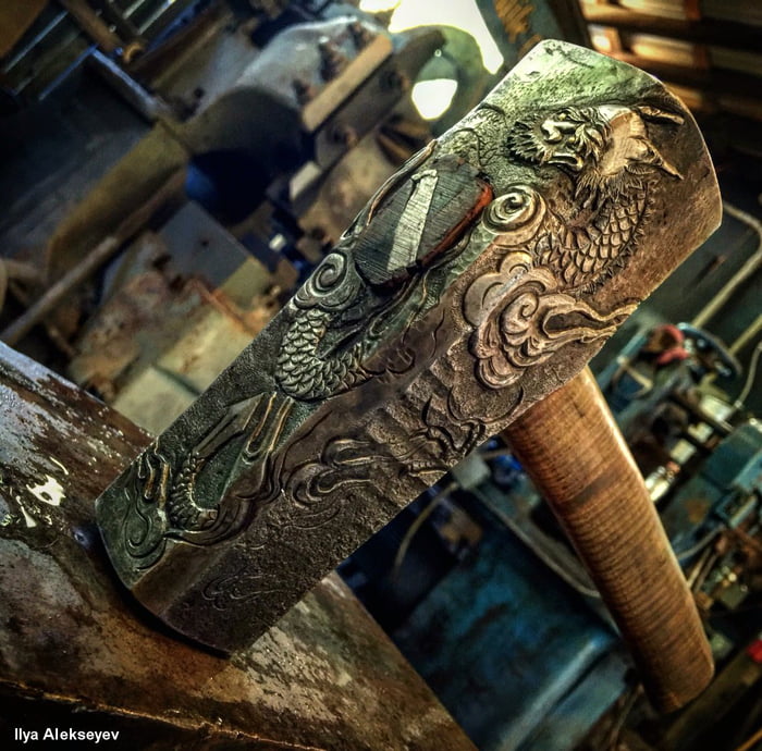 Beautiful forging hammer - 9GAG