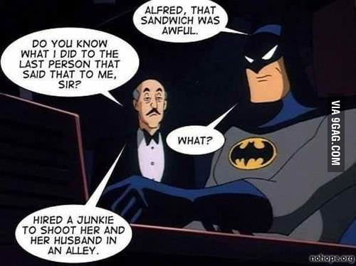 Badass Alfred - 9GAG