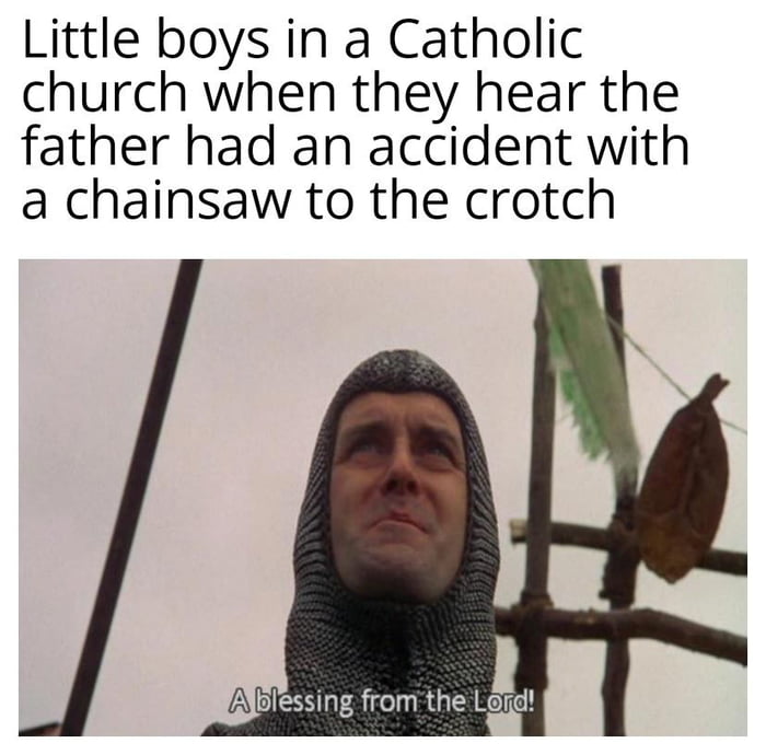 But Father Anderson had other plans that night. - 9GAG