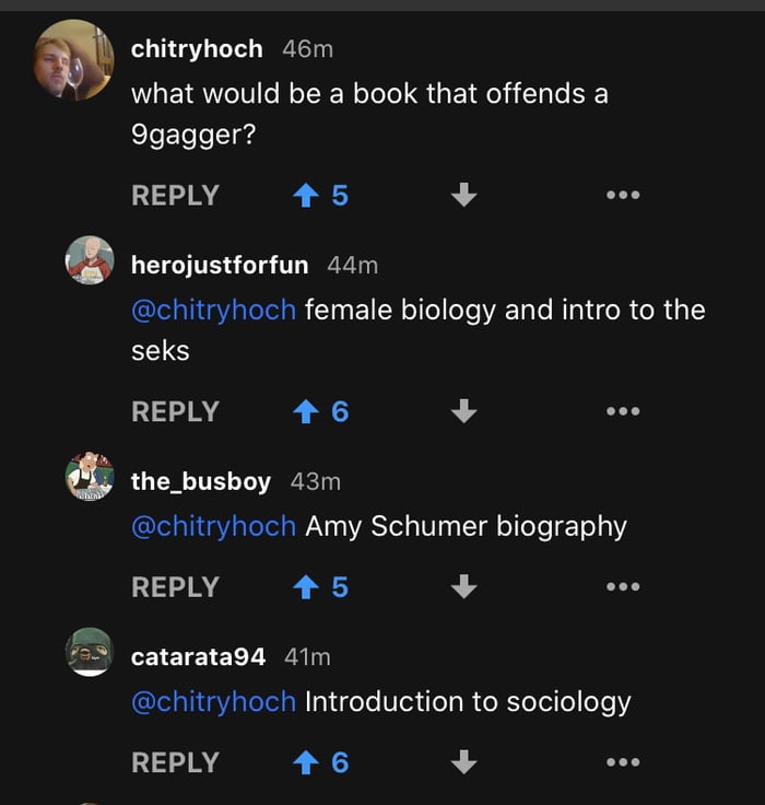 The list is endless - 9GAG