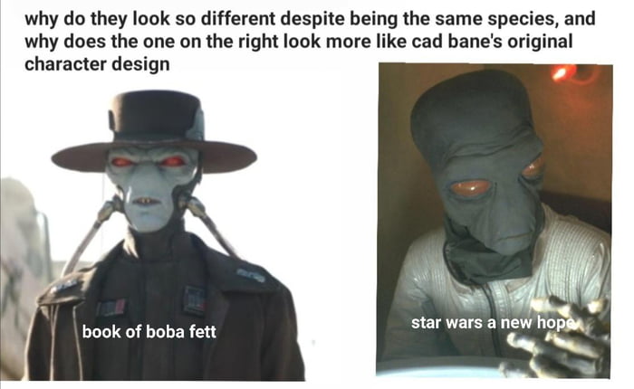 I've been wondering this since book of boba fett came out - 9GAG