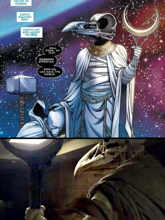 Moon God, Khonshu in Moon Knight trailer - 9GAG