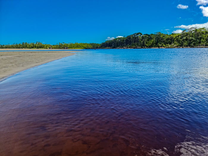 Two colors water on Brazil - 9GAG
