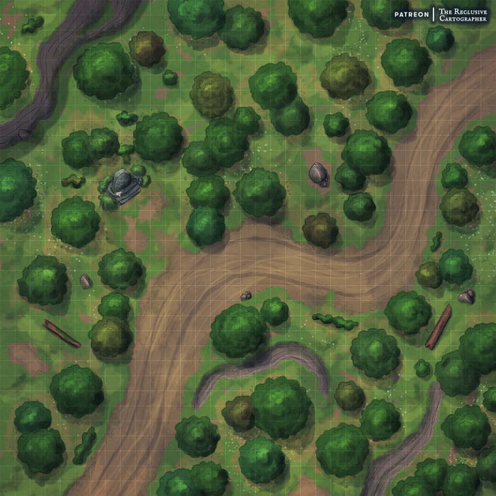 Simple DnD map I drew a few weeks back. Feel free to use! - 9GAG