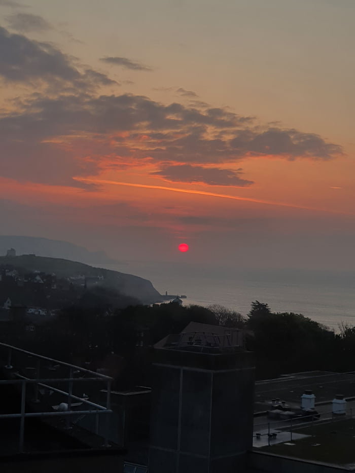 Just a nice view of a rising sun this morning i wanted to share with ...