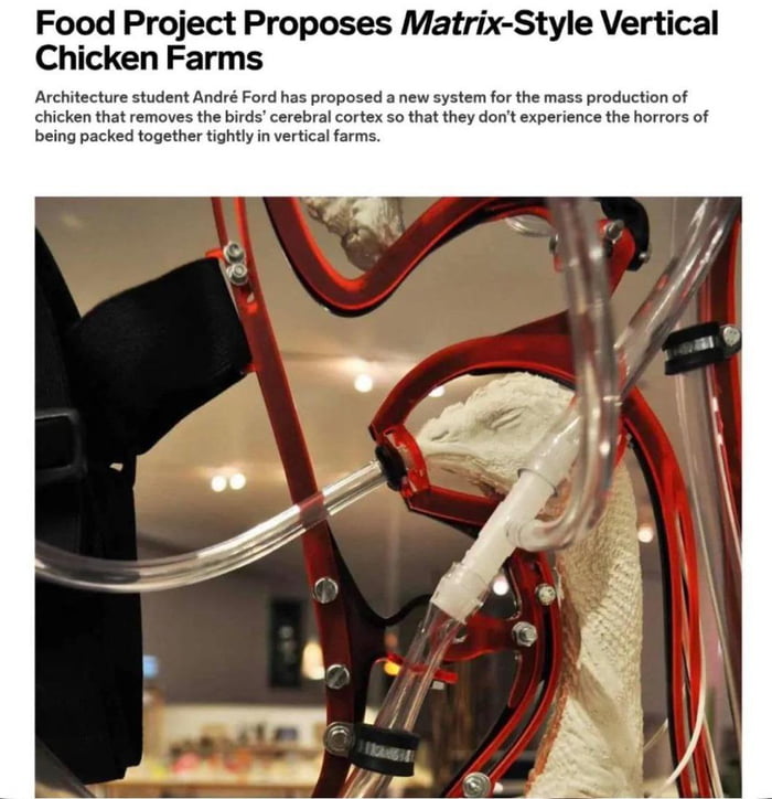 Vertical Chicken Farming Anyone? - 9GAG