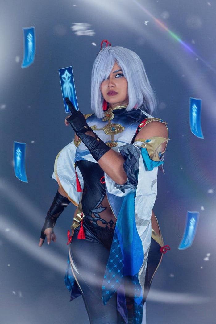 Shenhe 💙 ️ - 9GAG