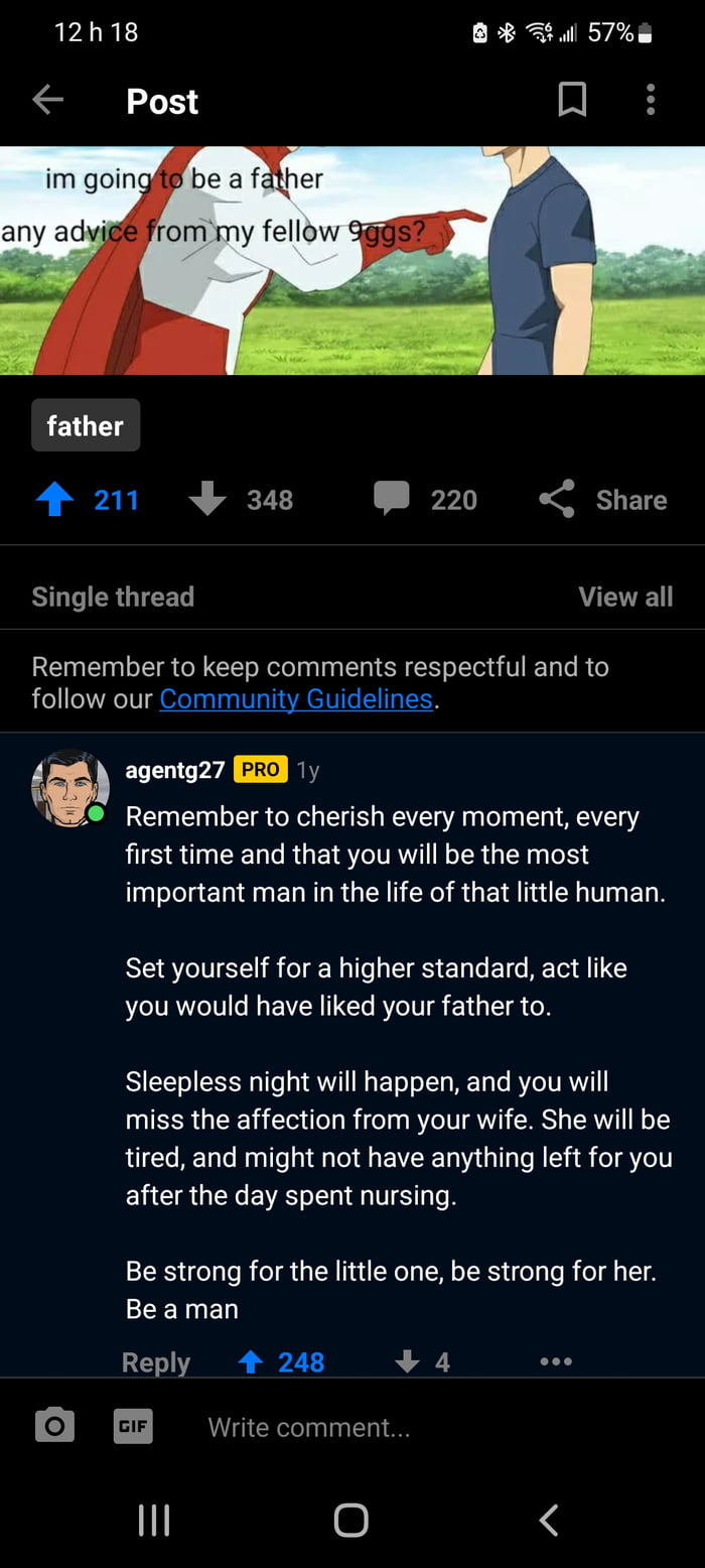 Advice for new father - 9GAG