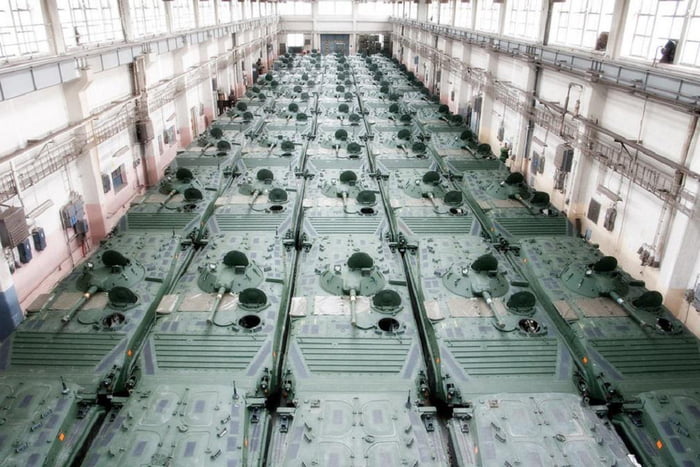 BMP-1's in storage - 9GAG