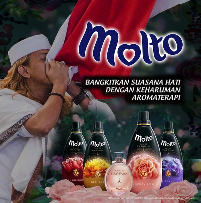 Harumnya pewangi molto. - 9GAG