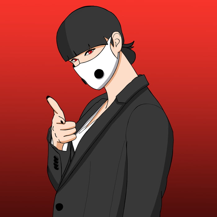 Fanart of Azami from r6 - 9GAG