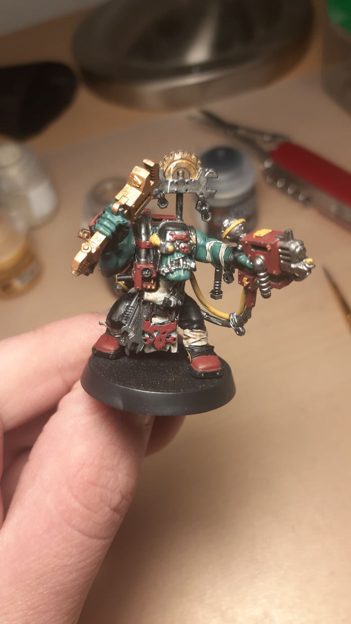 Just painted the first model ever. What do you think? I should fix the ...