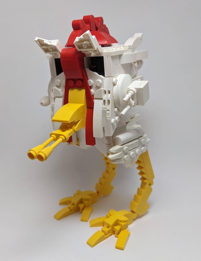 Mecha-chicken the war machine protector of the egg - 9GAG