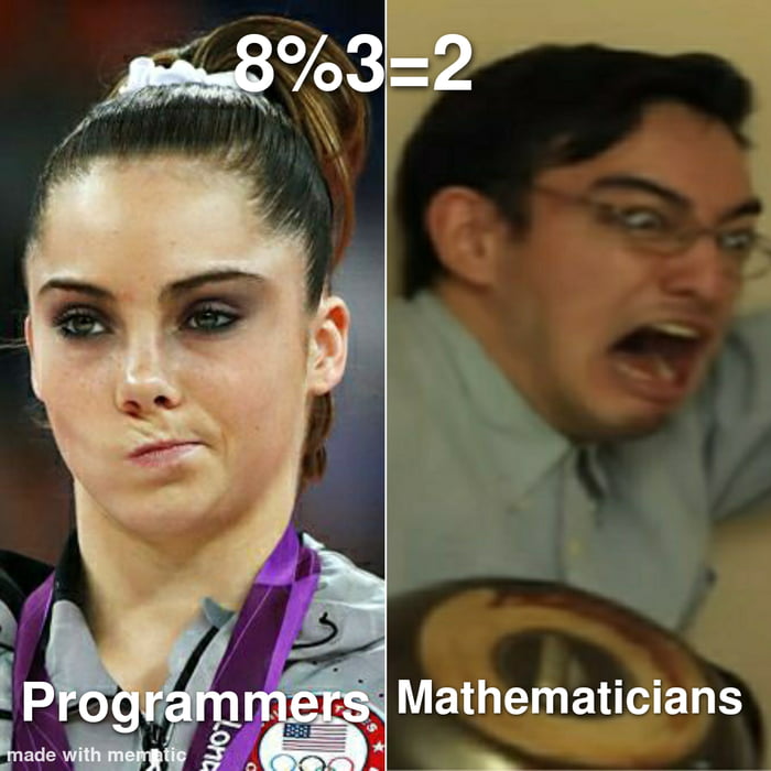 Programmers vs Mathematicians (Shitpost) - 9GAG