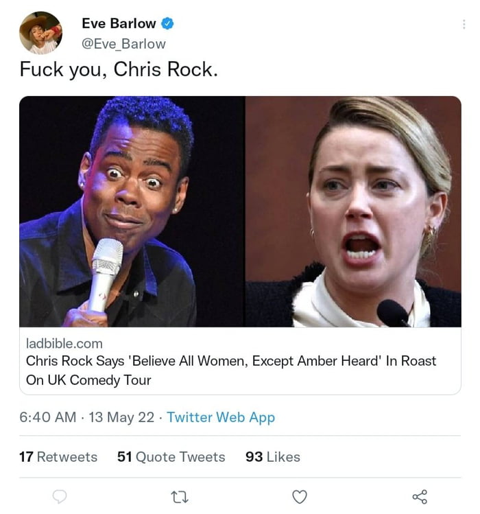 Well, F**K YOU eve barlow! - 9GAG