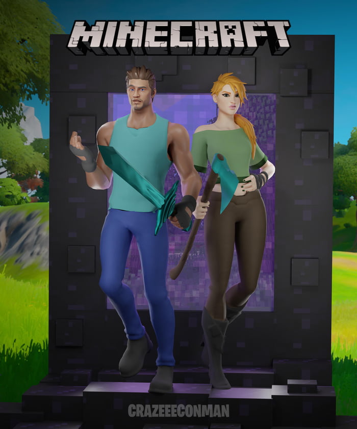 The new hunters have arrived from a very blocky territory... - 9GAG