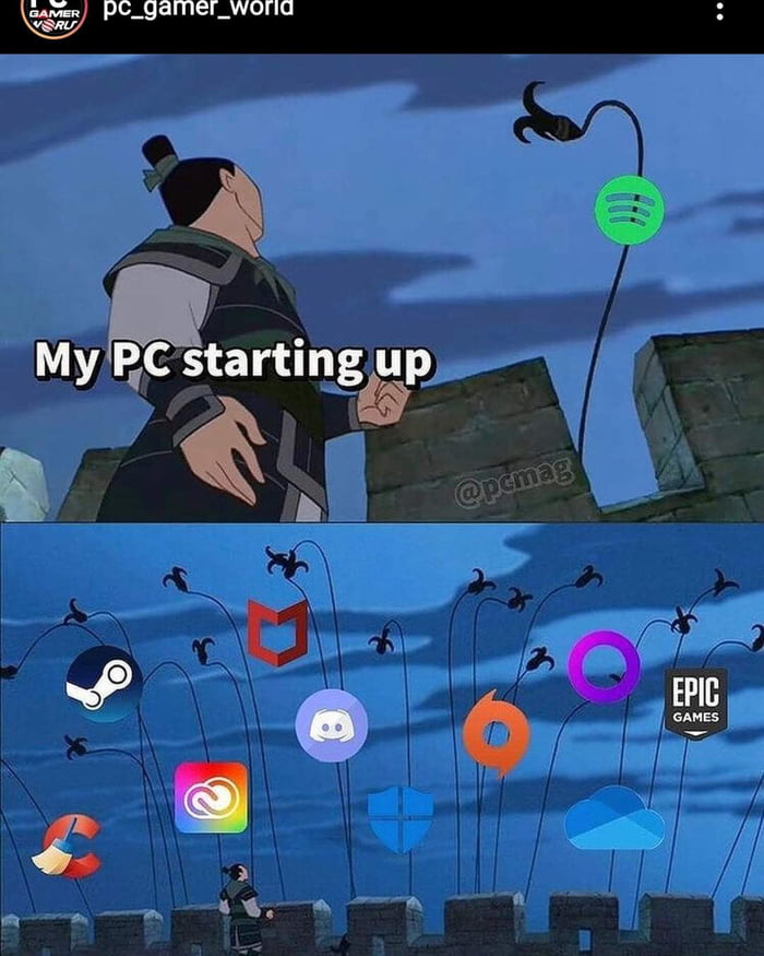 When you open somebody's PC... - 9GAG