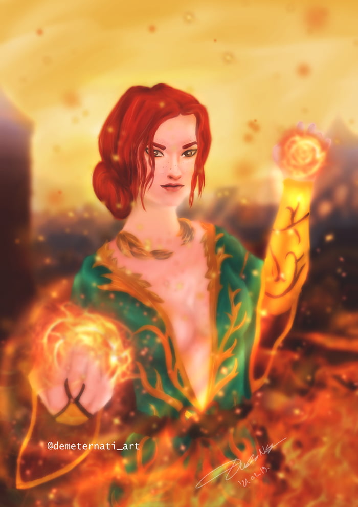 Triss - Witcher 3 - 9GAG